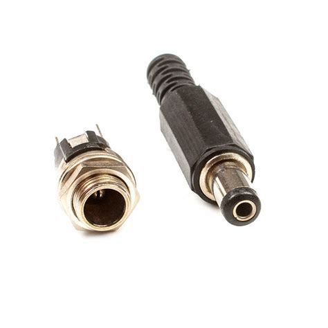 1pcs 55x 25mm Male Female Power Connector For Cctv Camera Cable
