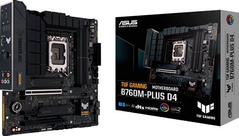 ASUS TUF GAMING B760M PLUS D4 Find Den Bedste Pris