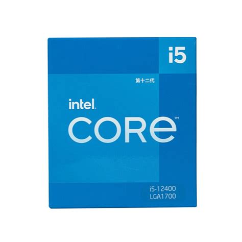 Desktop Processor Intel Core I5 12400 6 Cores 4 4 Ghz Lga1700 Computer Parts Computer Cpu