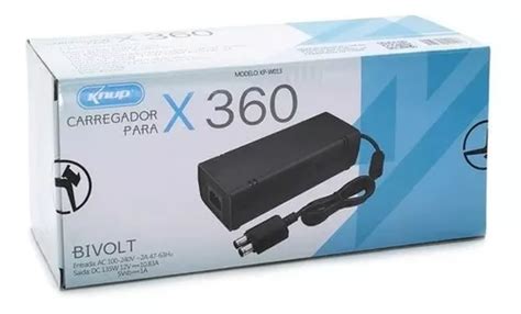 Fonte Xbox 360 Super Slim Bivolt 1 Pino 115w Kp W017 MercadoLivre