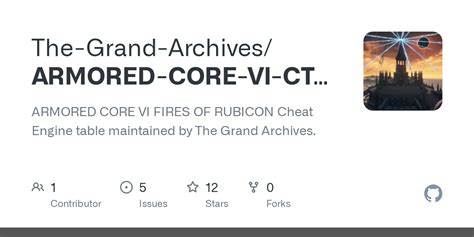 Github The Grand Archivesarmored Core Vi Ct Tga Armored Core Vi