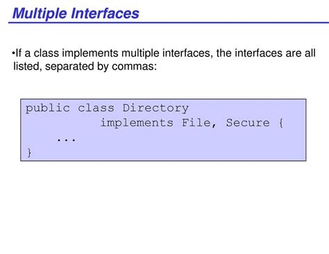 interfaces unit ppt download