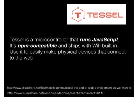 Physical JavaScript With Johnny 5 Cylon And Tessel Speaker Deck