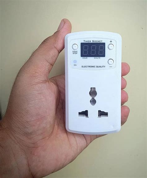 Elequa Automatic Cut Off Timer Socket Plug For Protect Your Any Rechargeable Devices At ₹ 499