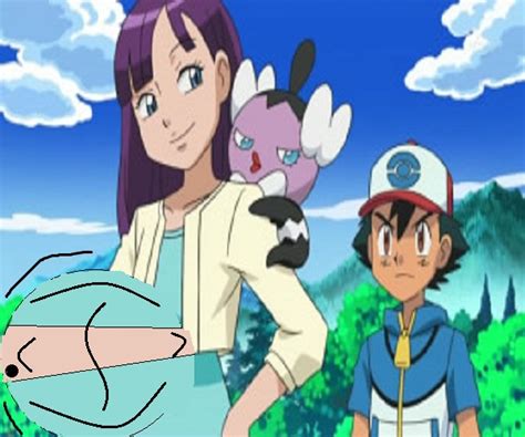 Katharine Koharu Ate Iris And Cilan By Azel98 On Deviantart