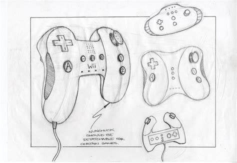Wii Controller Drawing Half Elf Girl Nintendo Wii U Controller Skin
