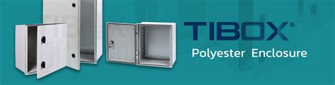 Tibox Polyester Enclosure กล่องโพลีเอสเตอร์tibox ตู้โพลีเอสเตอร์กันน้ำ