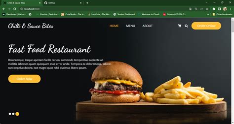 Github Pushpendra 91chilli Sauce Bites Online Food Order Website