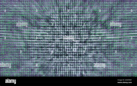 Abstract Background Digital Data Matrix Illustration Render Stock