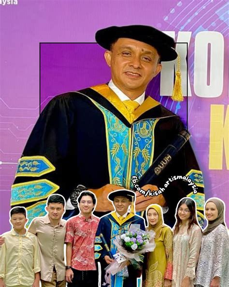 Kisah Gambar Artis Malaysia Di Hari Konvokesyen 🎓 Dr Ahmad Idham