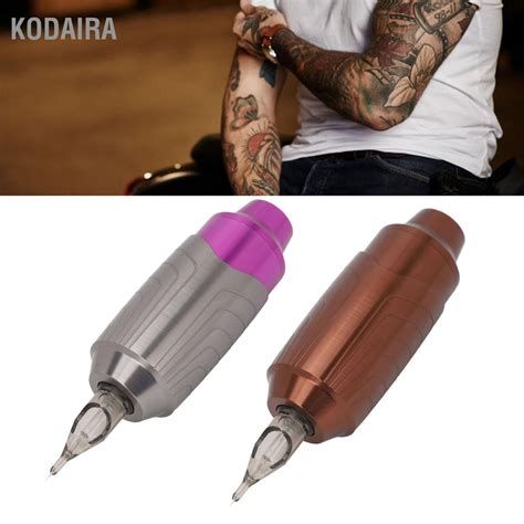Kodaira ปากกาสักเครื่องอลูมิเนียมชุดปากกาสัก Tattooo ตลับหมึกเครื่องสัก