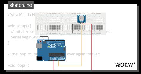 Reading Analog Voltage Wokwi Esp Stm Arduino Simulator