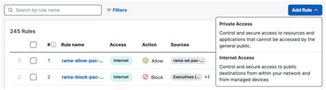 Manage The Access Policy