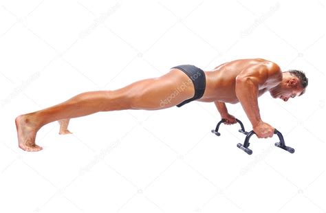 Man Doing Push Ups Stock Photo By Zurijeta 6150887