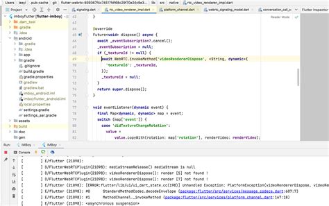 Unhandled Exception Platformexception Videorendererdispose