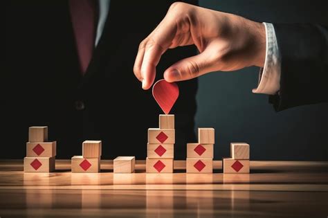 Premium AI Image Achieving Business Success Setting Targets Enhancing