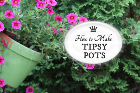How To Make Tipsy Pots Empress Of Dirt