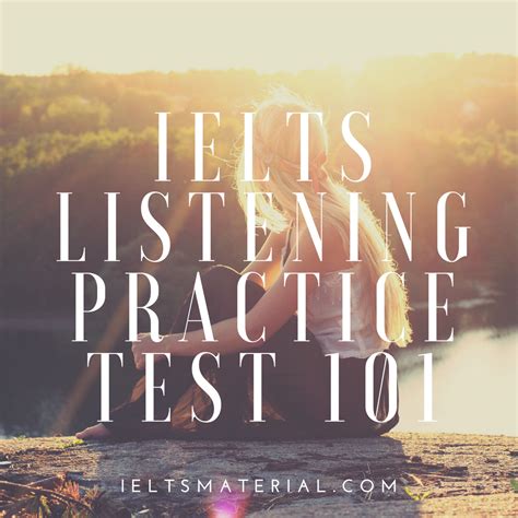 Ielts Listening Practice Test