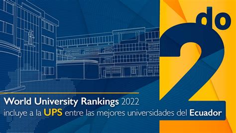 World University Rankings 2022 Incluye A La Ups Entre Las Mejores