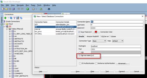 Sql Developer Can Conect Oracle Database 12c With Tns But Can Not