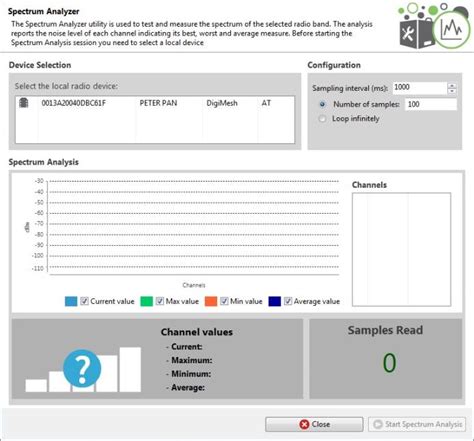 Spectrum Analyzer Tool