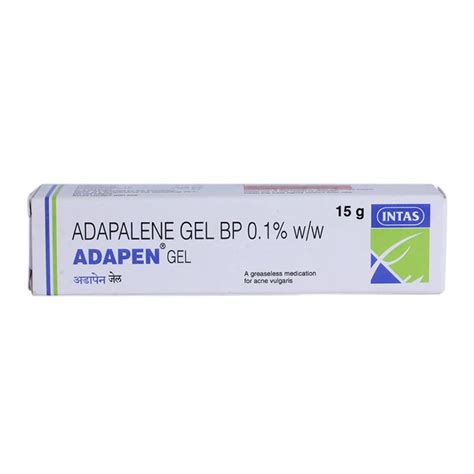 Differin Gel And Adapalene Cream Price 0 1 Spot Treatment Online