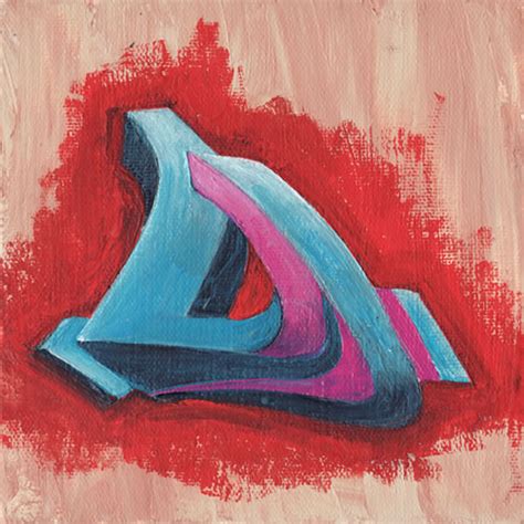 Letter D Graffiti Style