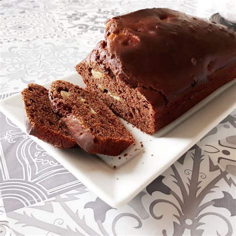 Le cake chocolat banane allégé une recette sans beurre ni sucre