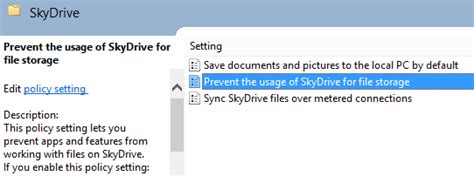 How To Disable SkyDrive OneDrive Integration In Windows