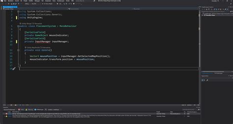 warum kann ich den typ inputmanager in unity nicht nutzen ohne error