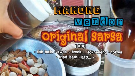 Fishball Sauce Manong Vendor Sweet Sauce Recipe YouTube