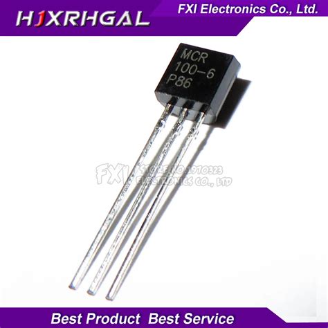 50PCS MCR100 6 100 6 TO 92 TO92 New original-in Integrated Circuits ...