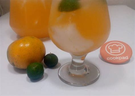 Resep Es Kelapa Jeruk Peras Oleh Atikah Hafni Cookpad