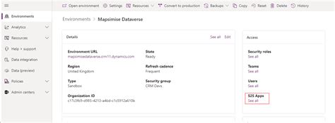 adding your azuread service principal to your dataverse environment