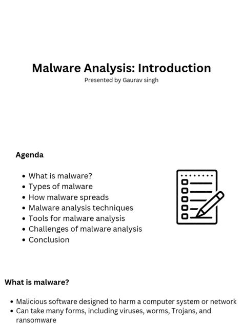 introduction to malware analysis pdf malware information