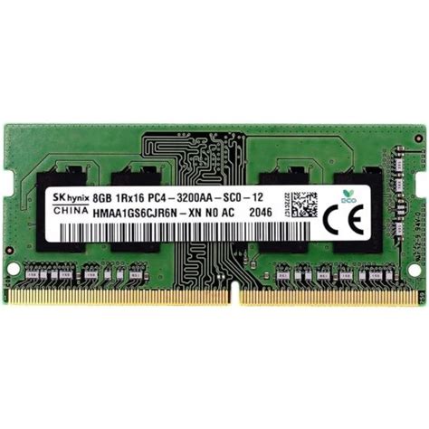 Sk Hynix So Dimm Ddr4 Ram 8gb Hmaa1gs6cjr6n Xn Best Price In Egypt