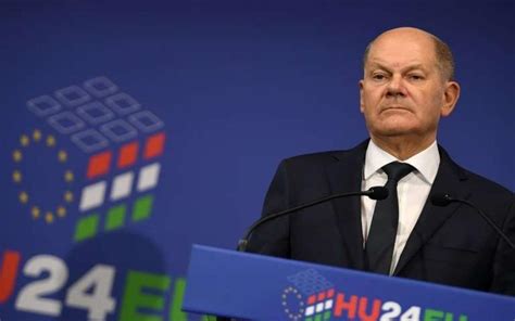 Crise En Allemagne Scholz Prêt à Avancer La Date Délections
