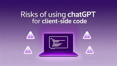 the risks of using chatgpt to write client side code feroot security