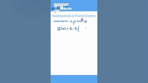 Composite Functions Gcsemaths Gcse Maths Compositefunctions