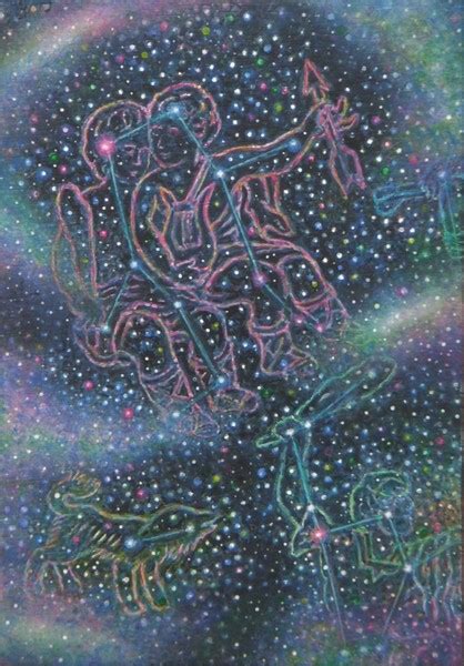 「ふたご座の絵」 By 犬養 只雪｜アート・絵画の販売通販サイト Artmeter 国内最大級のインディーズアート専門マーケットプレイス