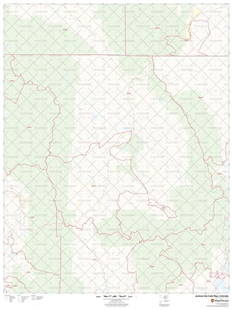 Jackson County Zip Code Map