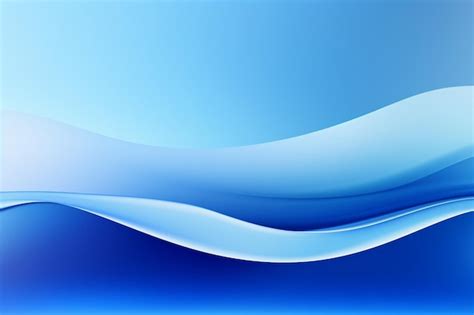 Premium Photo Minimal Style Blue Gradient Abstract Wallpaper With Blur Effect