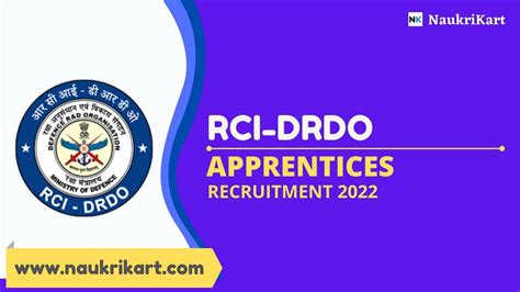 Rci Drdo Apprentices Recruitment 2022 Apply For Graduate Diploma And