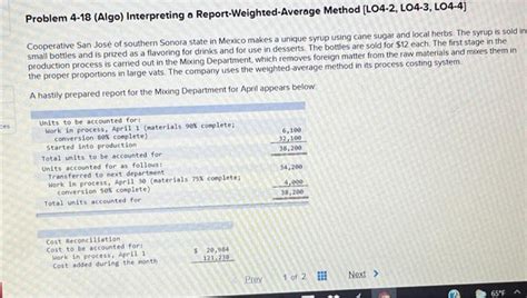 solved problem 4 18 algo interpreting a