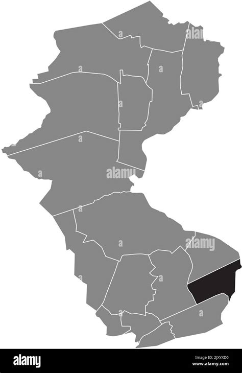 Locator Map Of The Welheim District Bottrop Stock Vector Image And Art Alamy