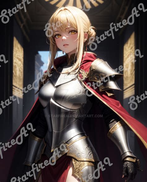 Oc Radiant Knight Orlina By Starfireai On Deviantart