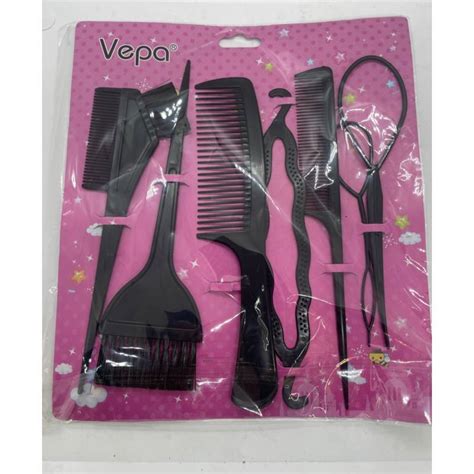 Generico Set De 7 Peines Para Peinados Niñas Y Mujeres