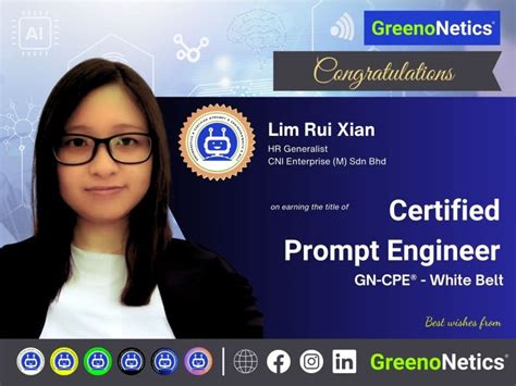 Congratulations Joey Lim Hr Generalist From Cni Enterprise M Sdn Bhd Special Thanks To Our