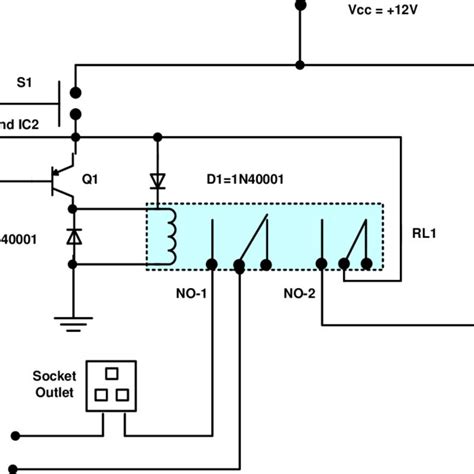 Self Latching Relay Circuit Diagram Wiring Pedia
