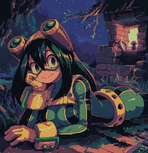 Asui Tsuyu By Tuwalg On Deviantart